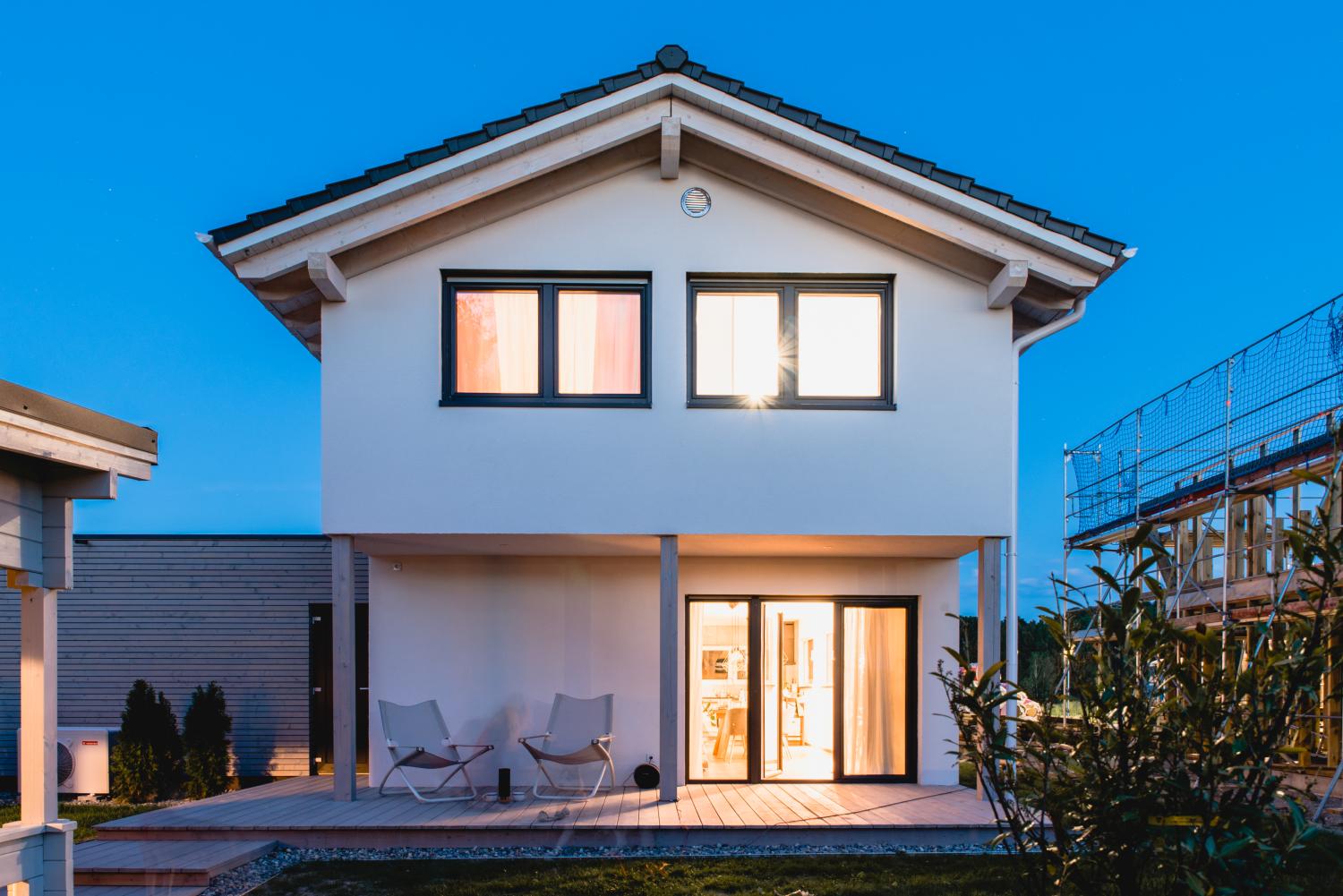 Classic timber-frame passive house - Domy Drewniane z Bali pod Klucz ...